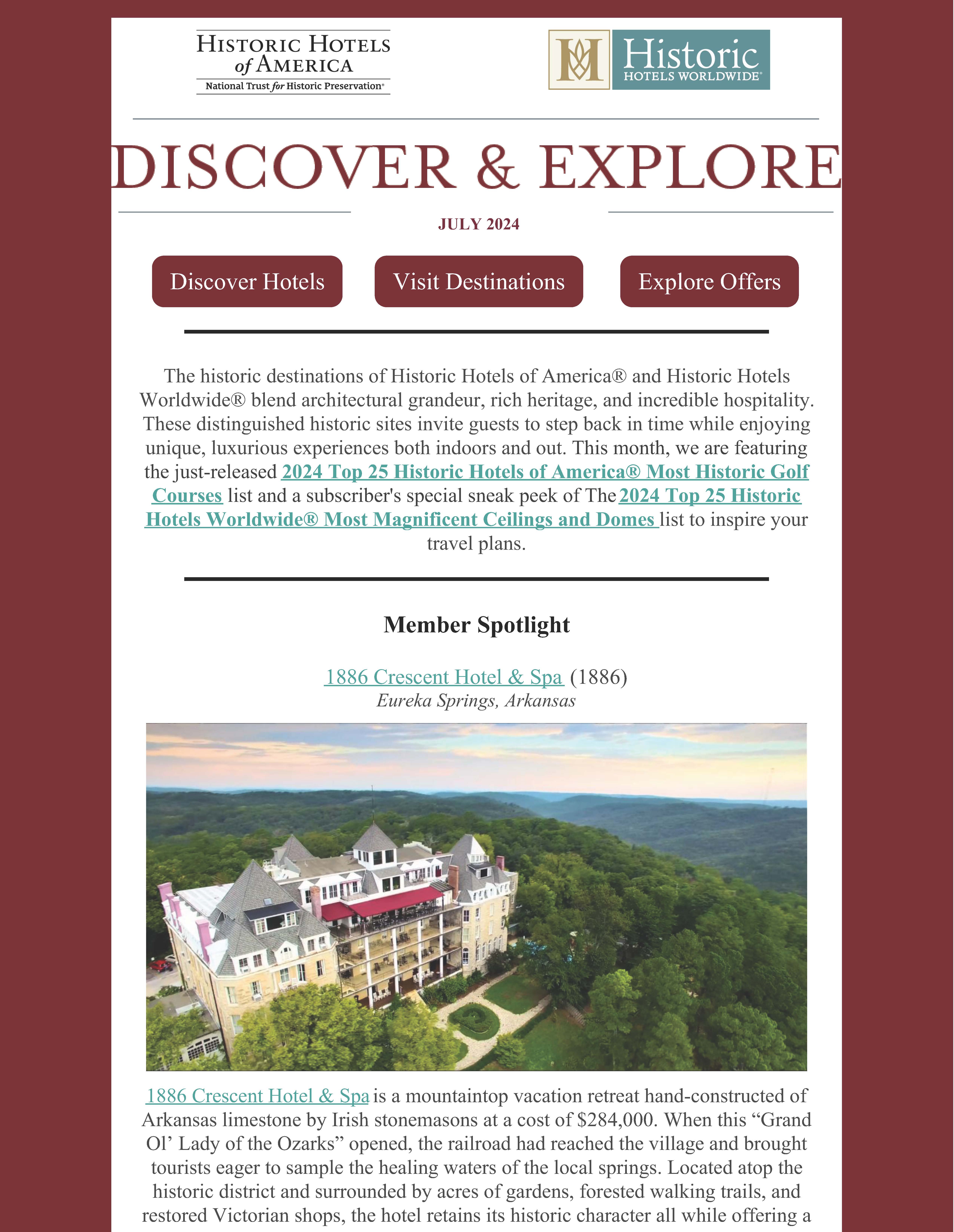 Historic Hotels of America